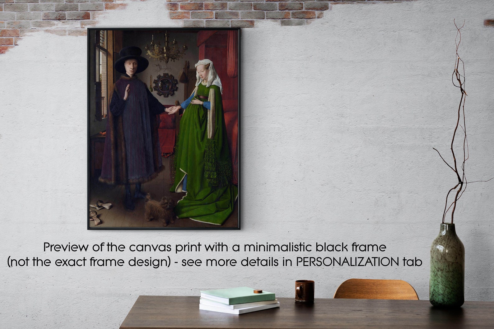 The Arnolfini Portrait by Jan Van Eyck Canvas Print 1434 Fine Art Print ...