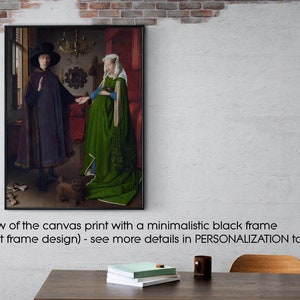 The Arnolfini Portrait by Jan Van Eyck Canvas Print (1434) • Fine Art ...
