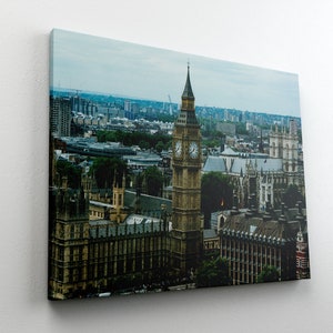 Big Ben in London Canvas Print London City Skyline Poster Urban ...
