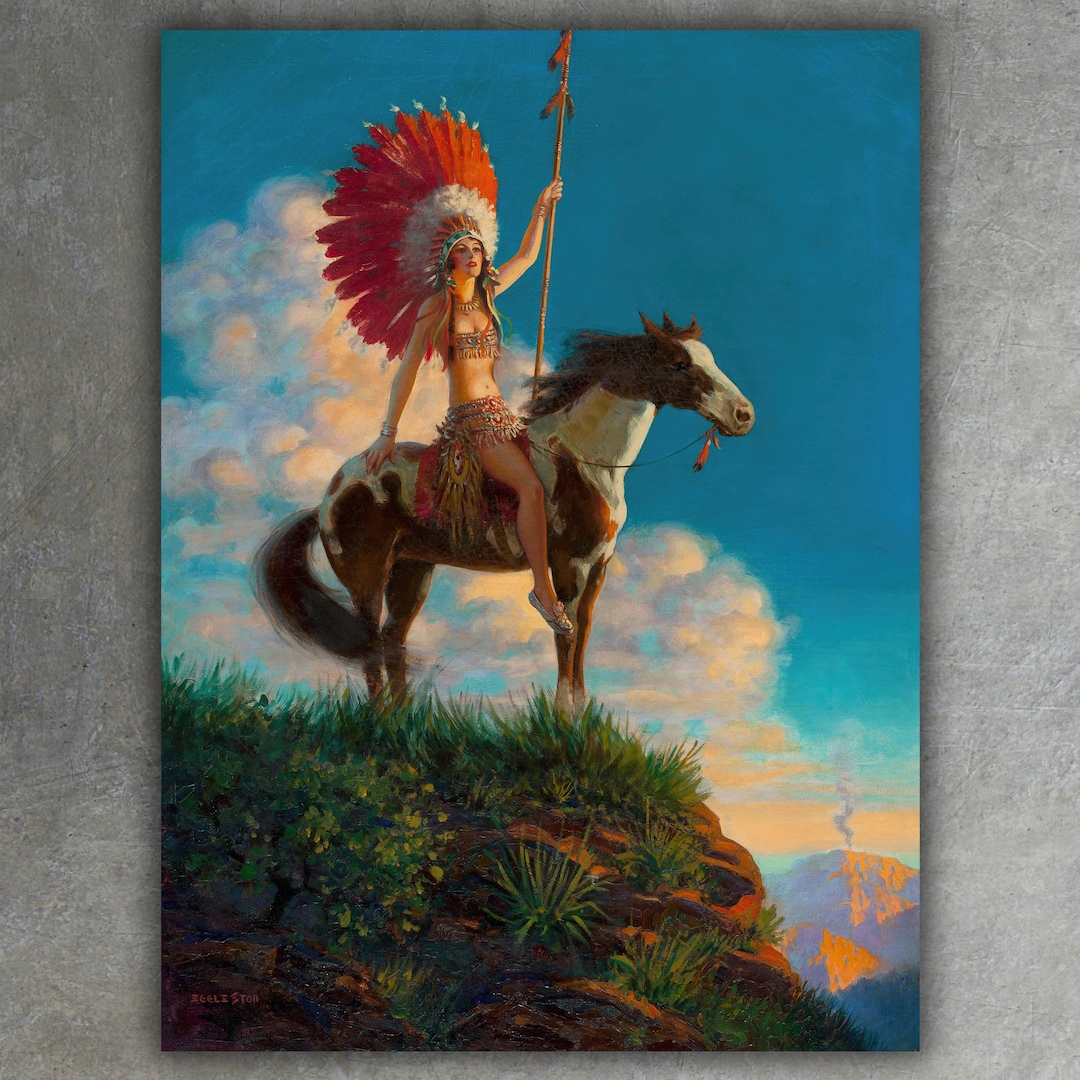 Red Wing by Edward Mason Eggleston Giclée Canvas Print (1932) • Fine ...