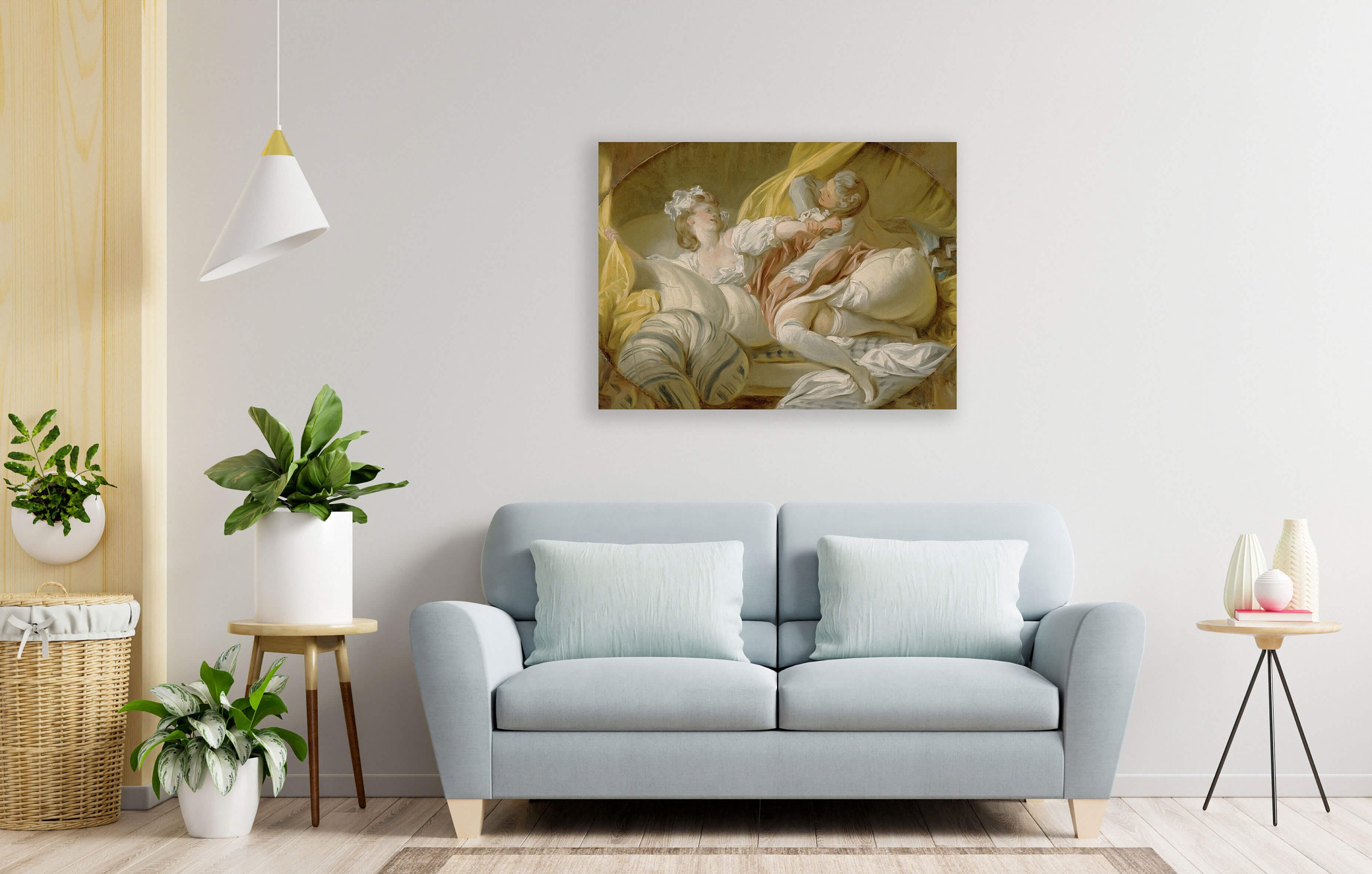 The Beautiful Servant by Jean Honoré Fragonard Canvas Print - Etsy