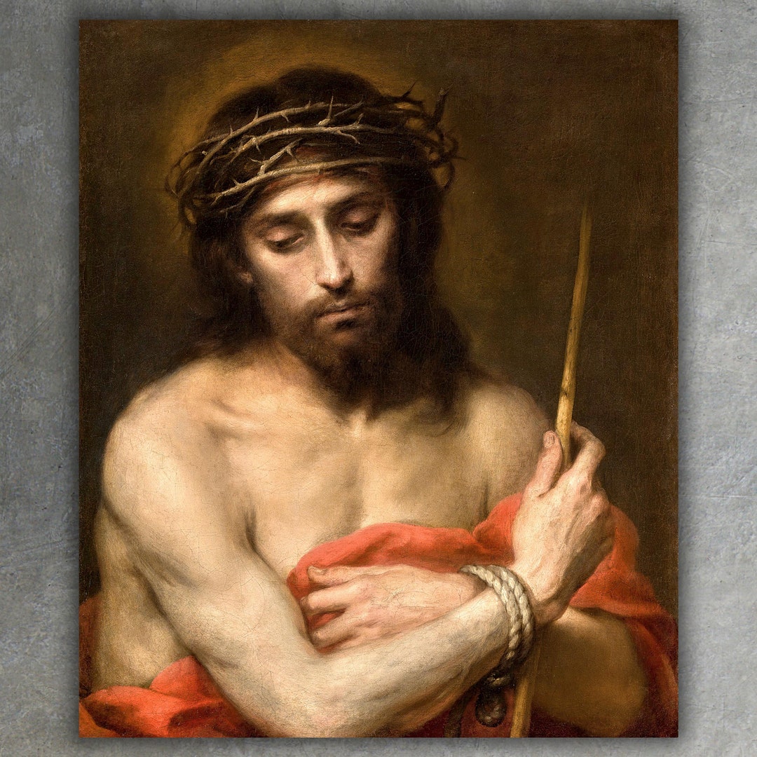 Ecce Homo by Bartolomé Estebán Murillo Giclée Canvas Print • Fine Art ...