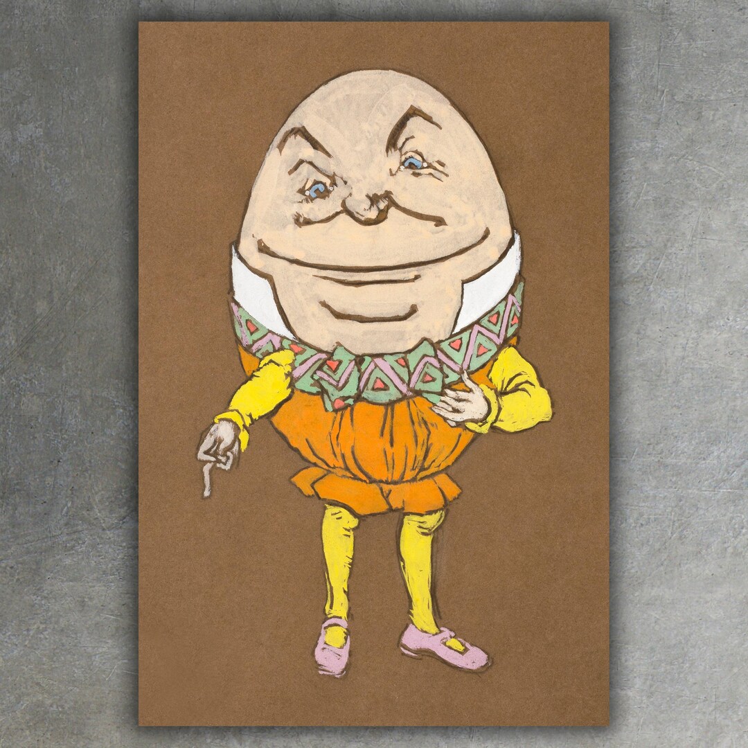 Humpty Dumpty (1915) • Vintage Poster • Kids Room Wall Decor • Fine Art ...