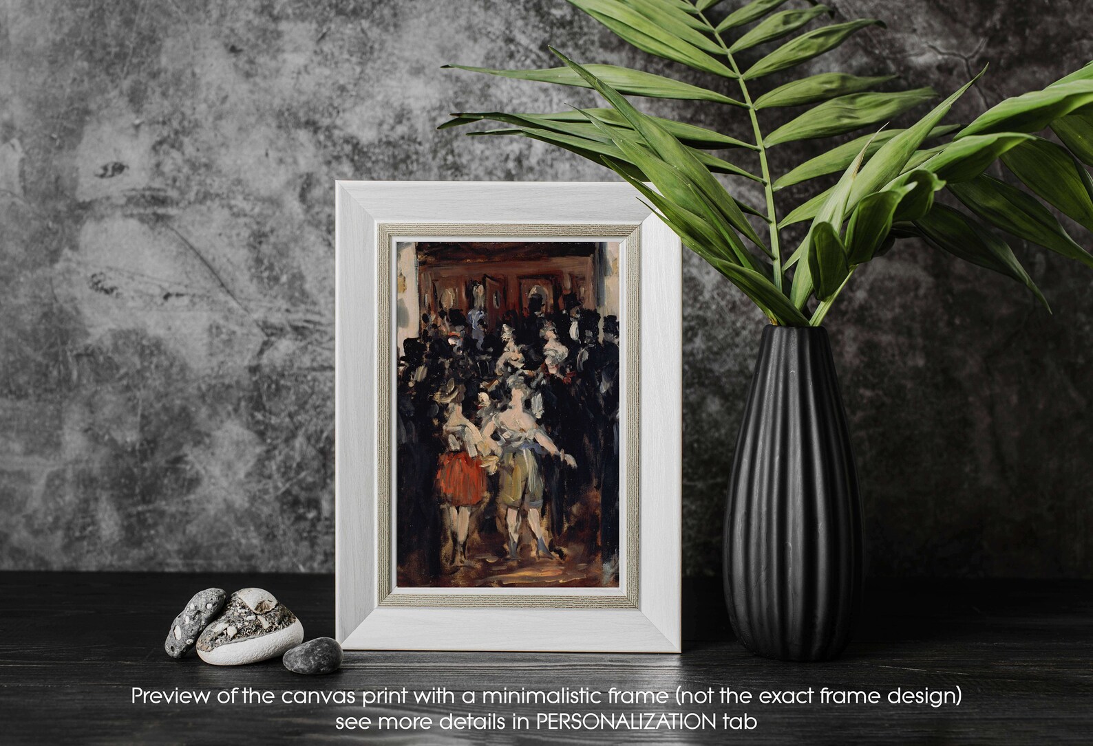 Masked Ball at the Opera by Édouard Manet Giclée Canvas Print (1873 ...
