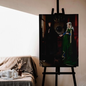The Arnolfini Portrait by Jan Van Eyck Canvas Print (1434) • Fine Art ...