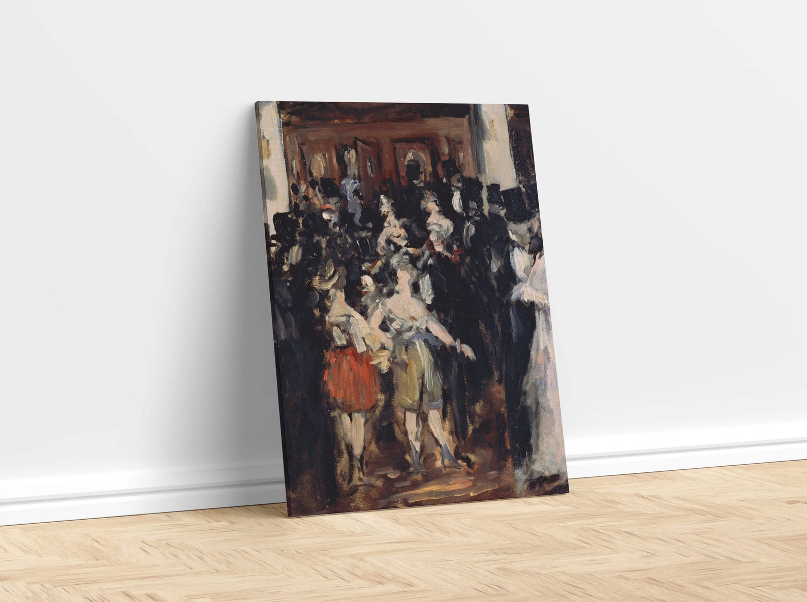 Masked Ball at the Opera by Édouard Manet Giclée Canvas Print (1873 ...