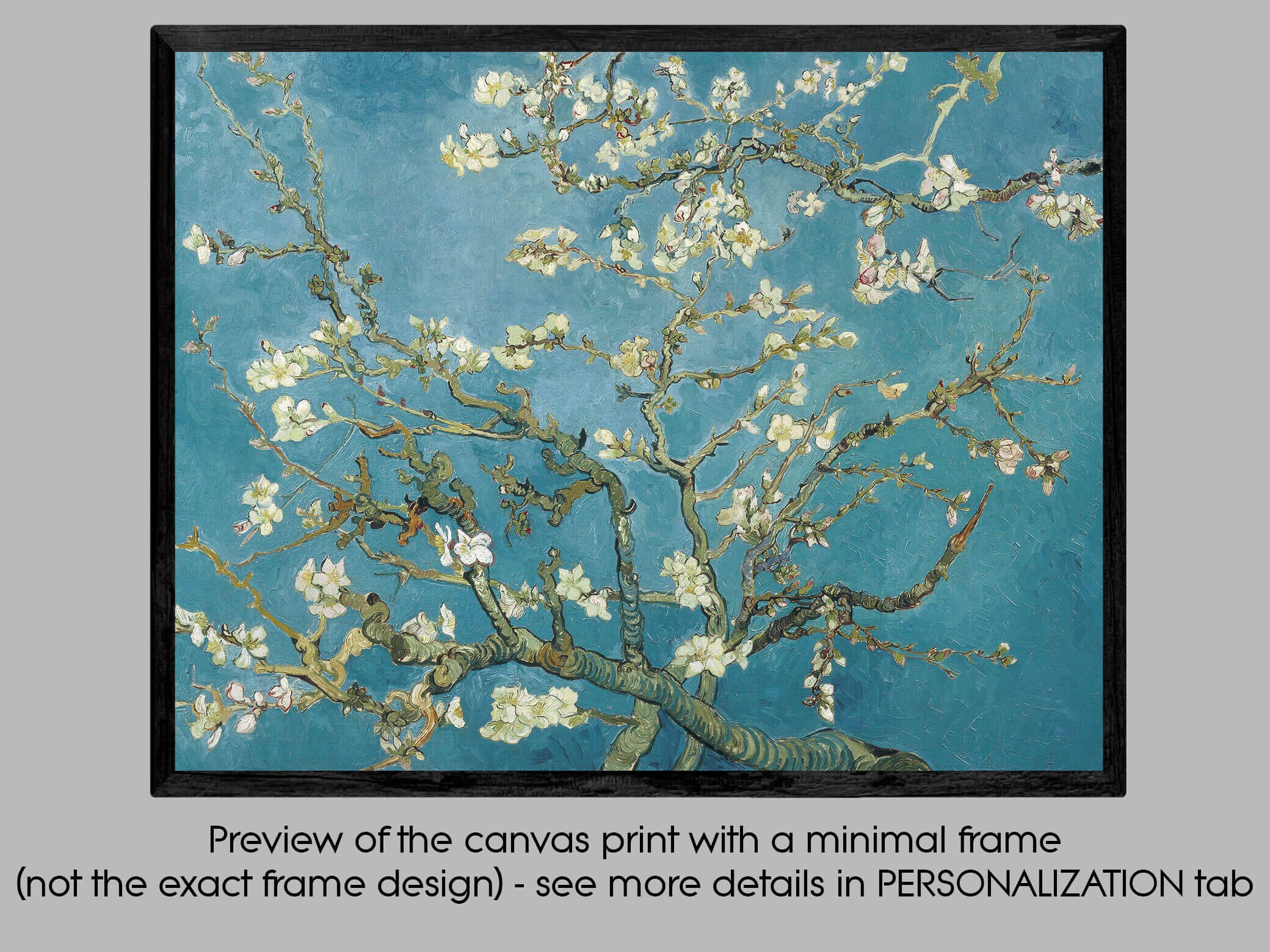 Almond Blossom by Vincent Van Gogh Giclée Canvas Print (1890) • Fine ...