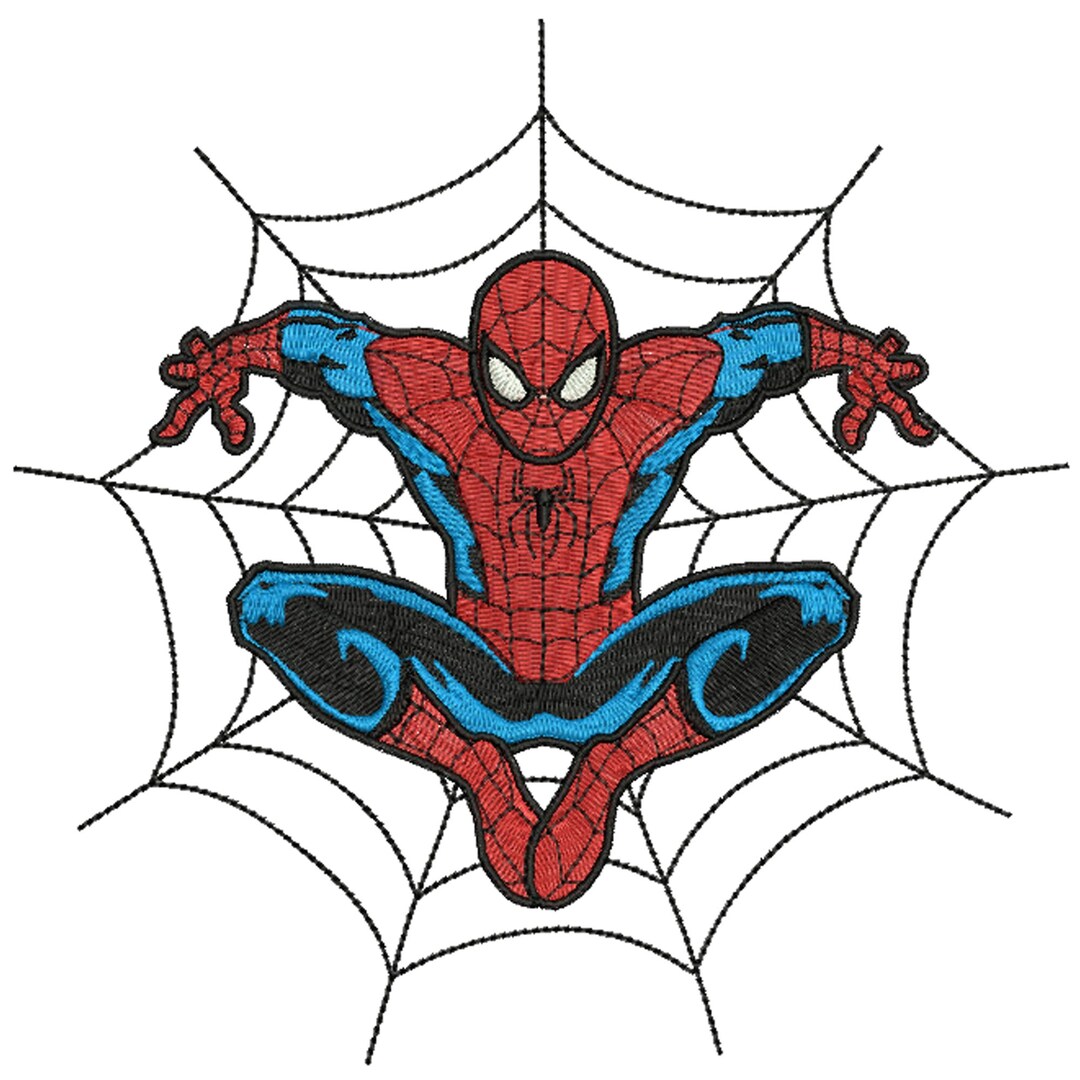 Spiderman,embroidery,design. Spiderman Machine Embroidery, Spiderman ...