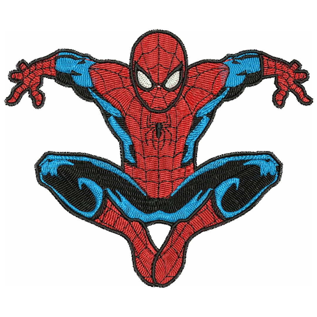 Spiderman Embroidery Design, Machine Embroidery File, Spider Man and ...