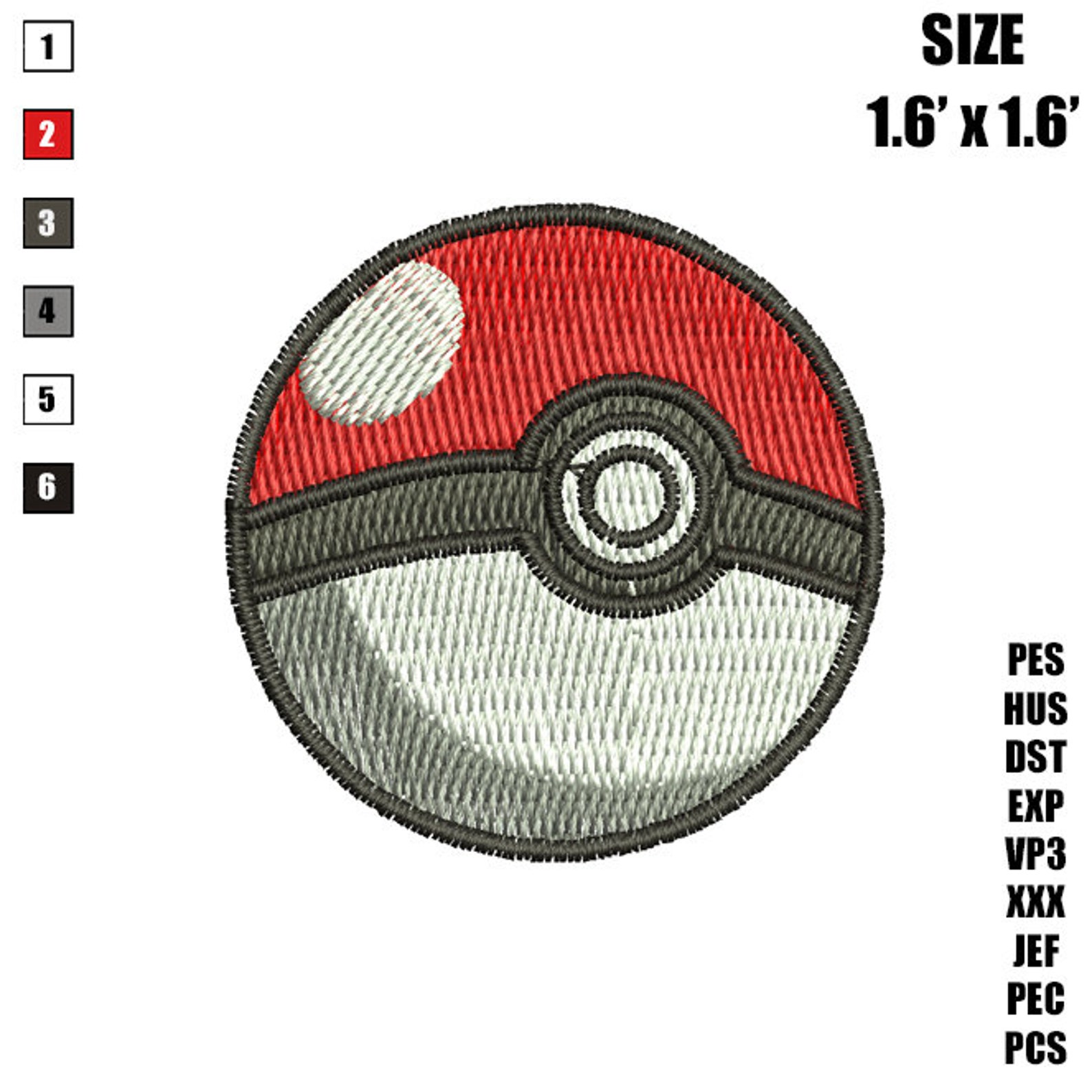 Machine Embroidery Designs Pokemon, Embroidery File Umbreon and ...