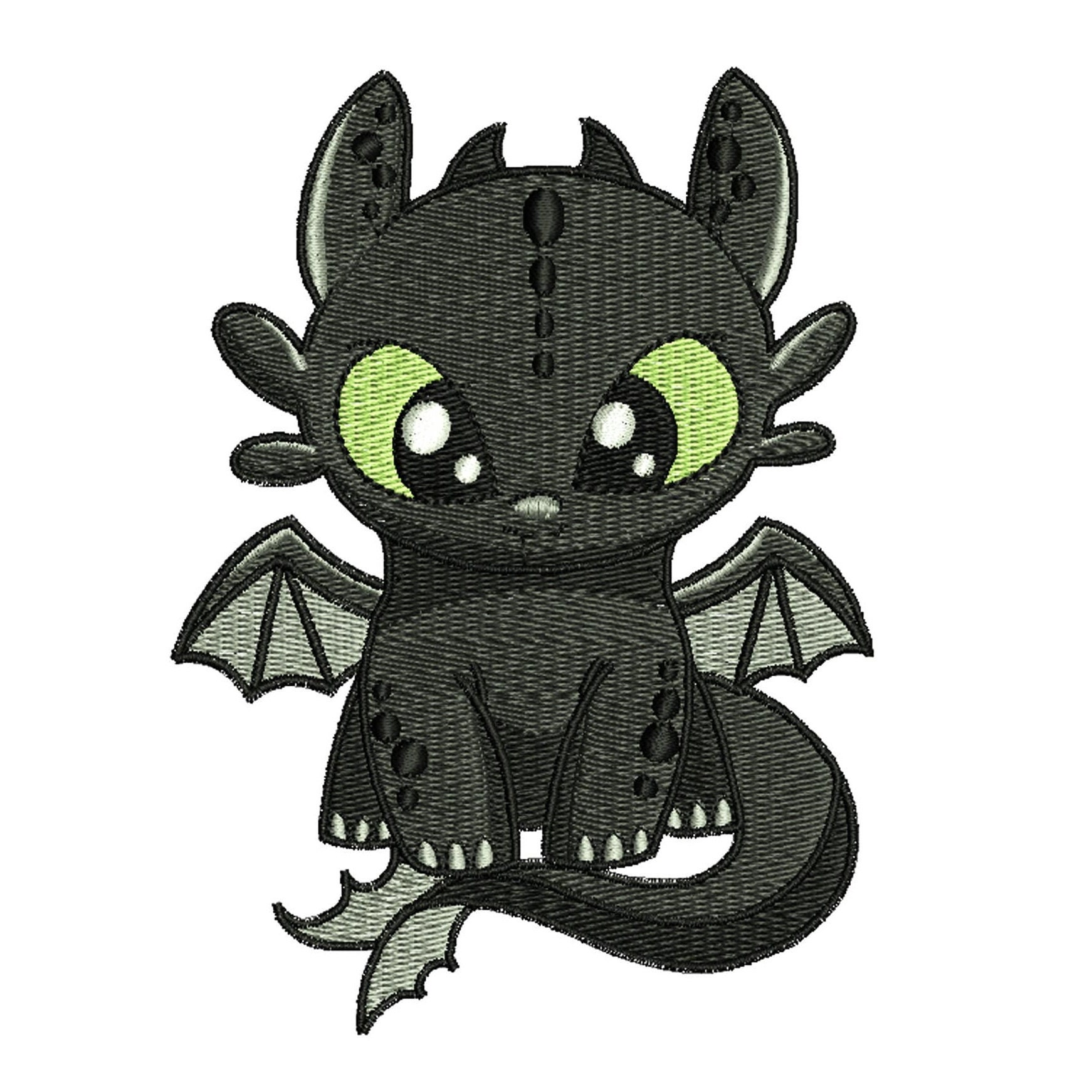 Embroidery Designs Dragon, Machine Embroidery Designs Dragons Toothless ...