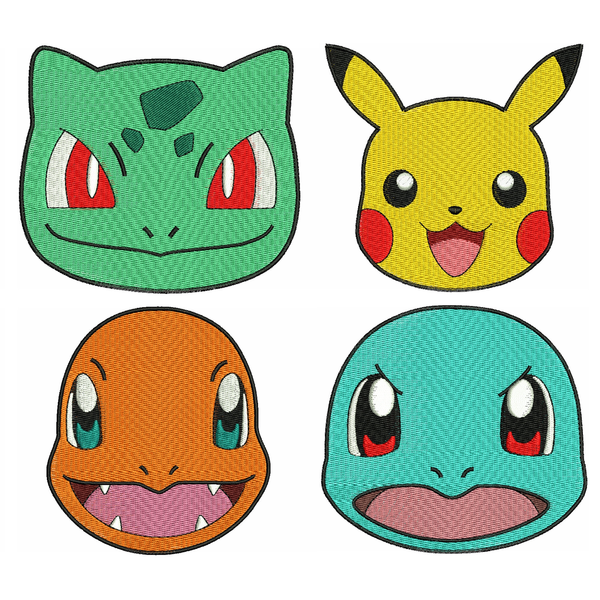 Embroidery Pokemon, Machine Embroidery File Pokemon, Machine Embroidery ...