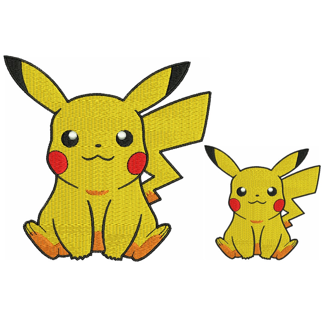 Embroidery Pokemon, Machine Embroidery File Pokemon Machine Embroidery ...