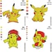 Embroidery Pokemon, Machine Embroidery Files Pokemon Machine Embroidery ...