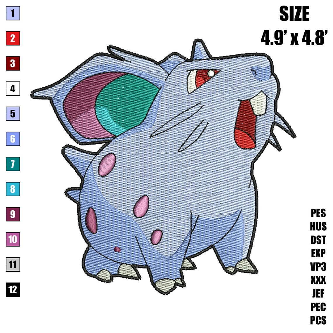 Embroidery Design Pokemon Machine Embroidery Designs Pokemon ...