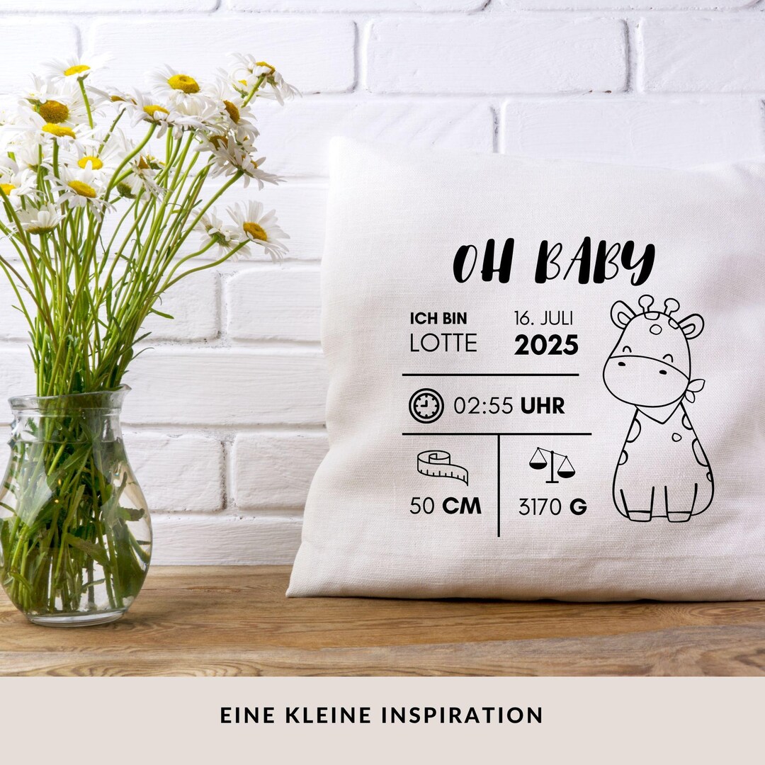 Baby Birth Data Plotter File SVG Bundle, Plotter File for Birth ...