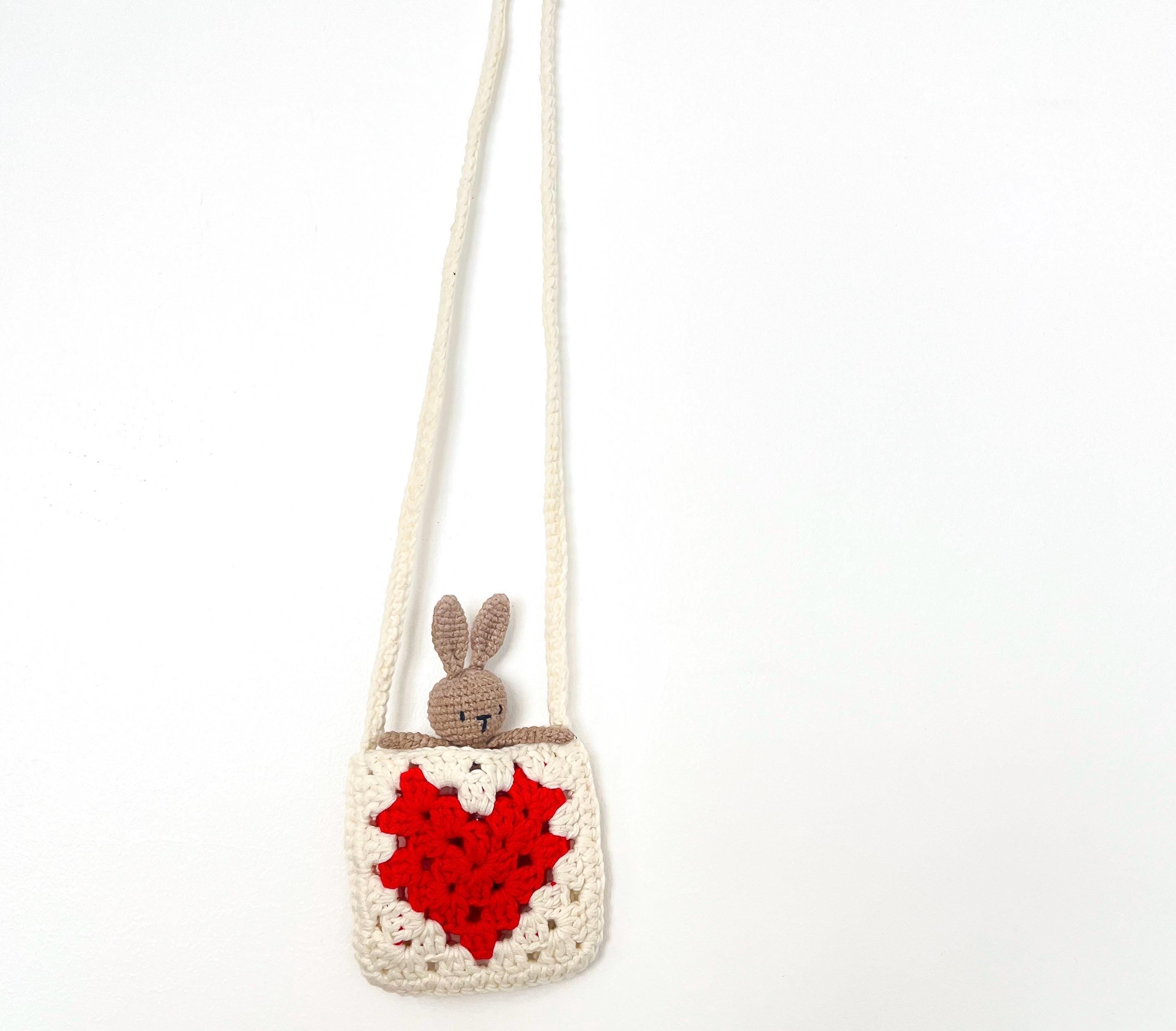 Crochet Bunny Crossbody Bag for Kids, Gifts for Girls, Crochet Toy - Etsy