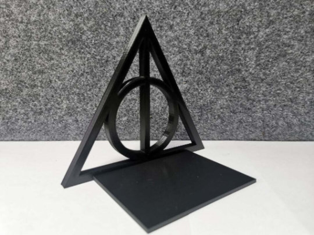 Wizard Style Bookend - Book - Reading - Stand - Deathly - 3D Printed ...