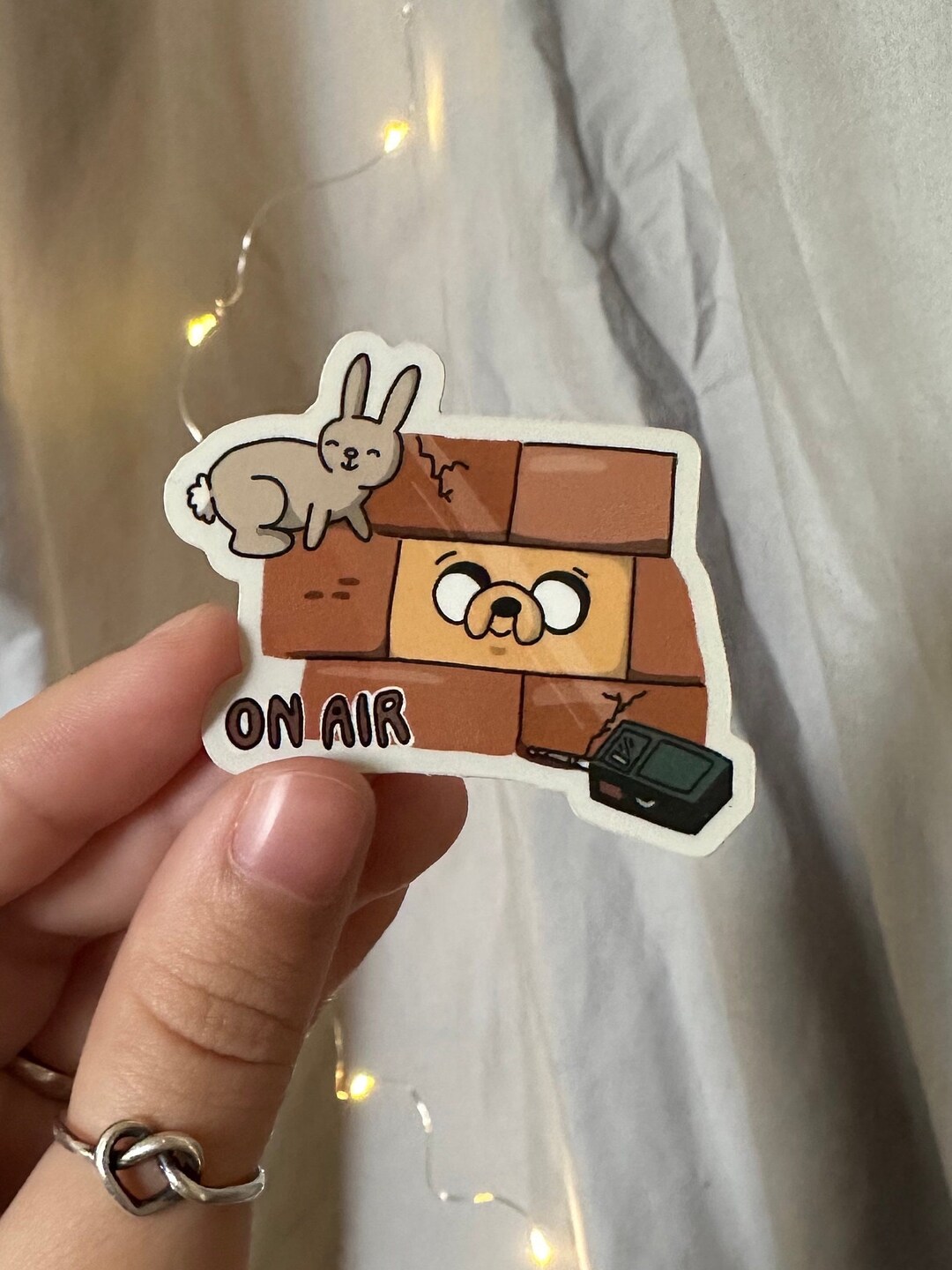 Vinyl Jake the Brick Sticker - Etsy