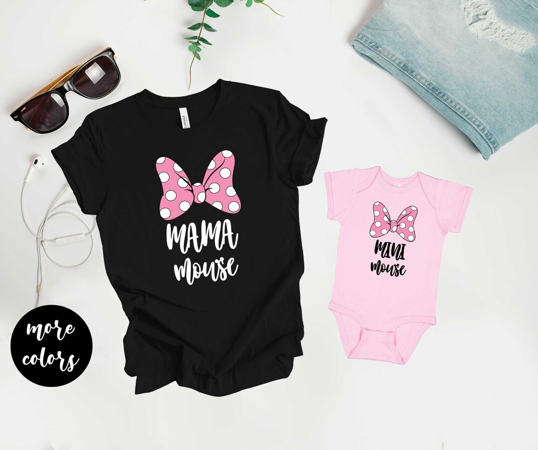Mama and Mini Mouse Shirt, Me and Mini Me, Mommy and Me, Mama and Mini ...