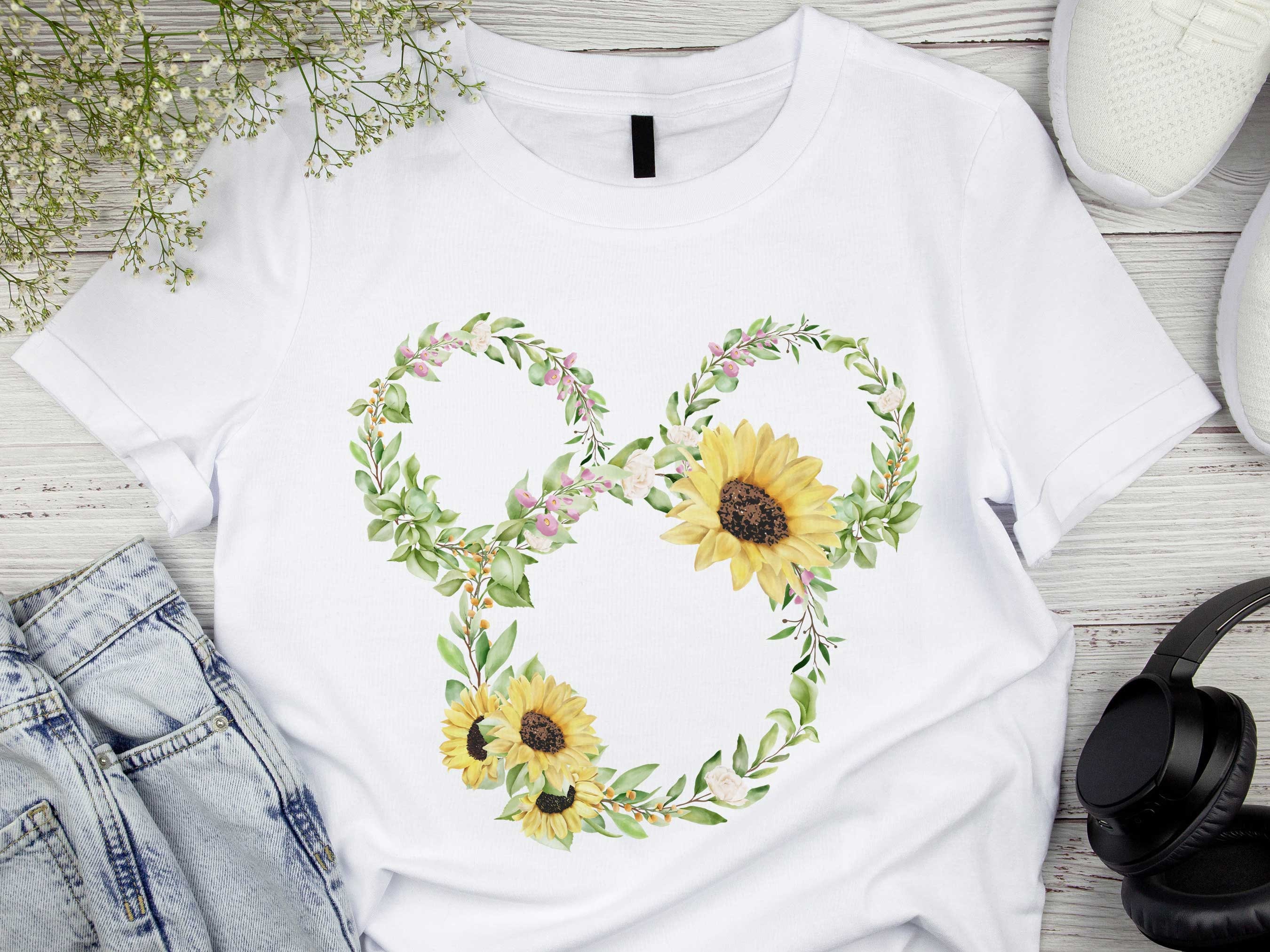 Epcot Flower and Garden Shirt, Mickey Sunflower Shirt, Epcot Flower ...