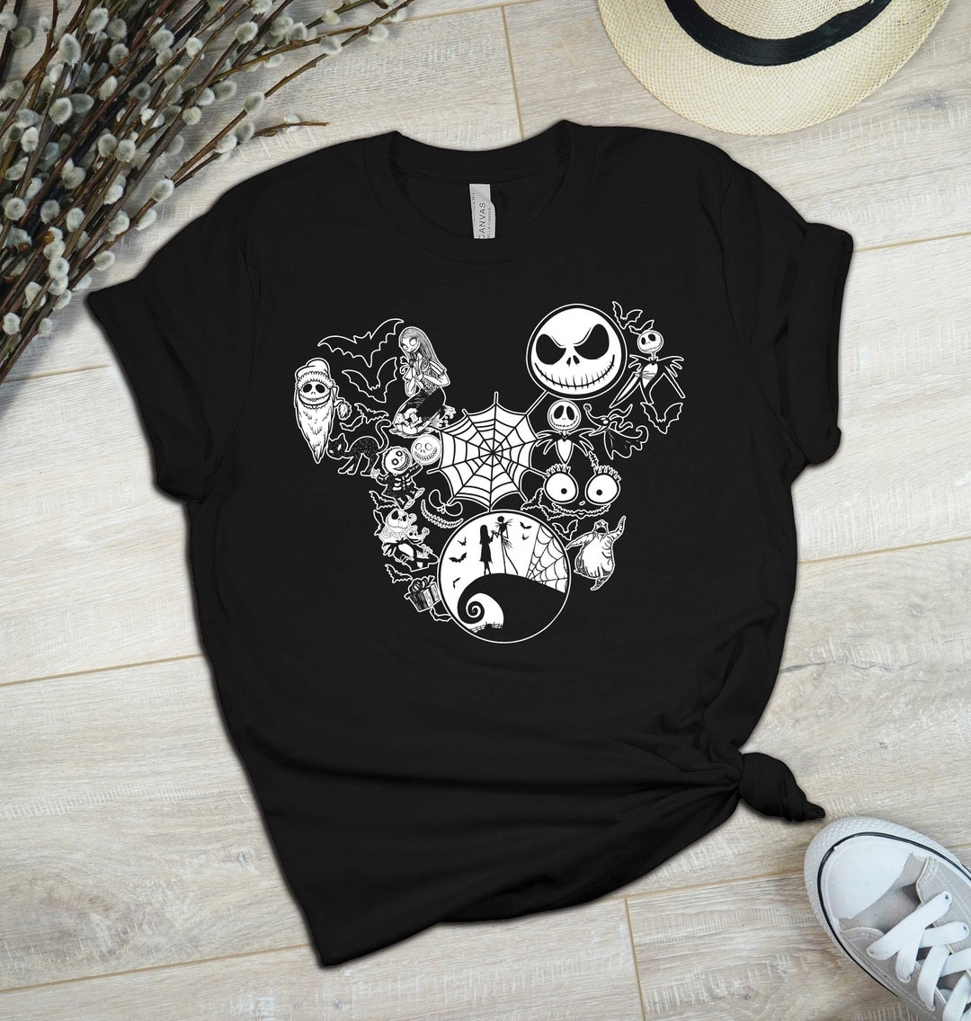 Disney Halloween Shirt Nightmare Before Christmas Shirt Disney Jack and ...