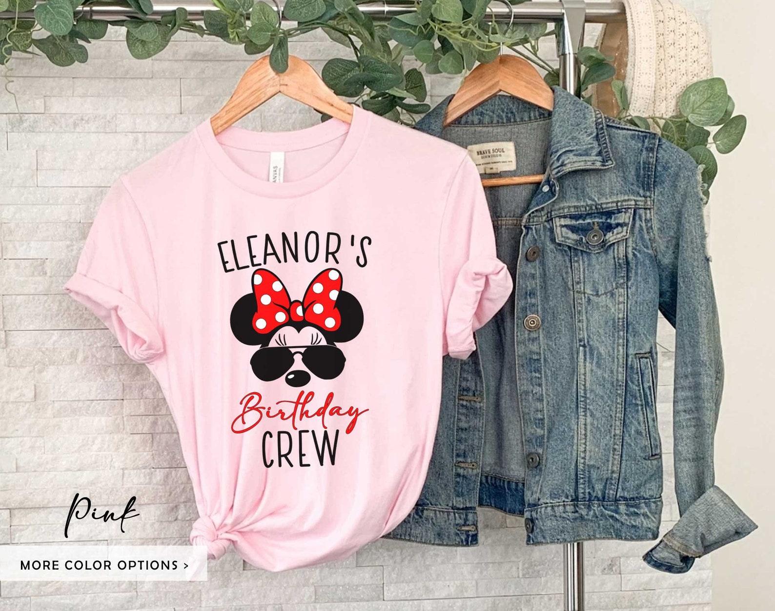 Minnie Mouse Birthday Crew Shirt Minnie Mouse Shirt Disney - Etsy