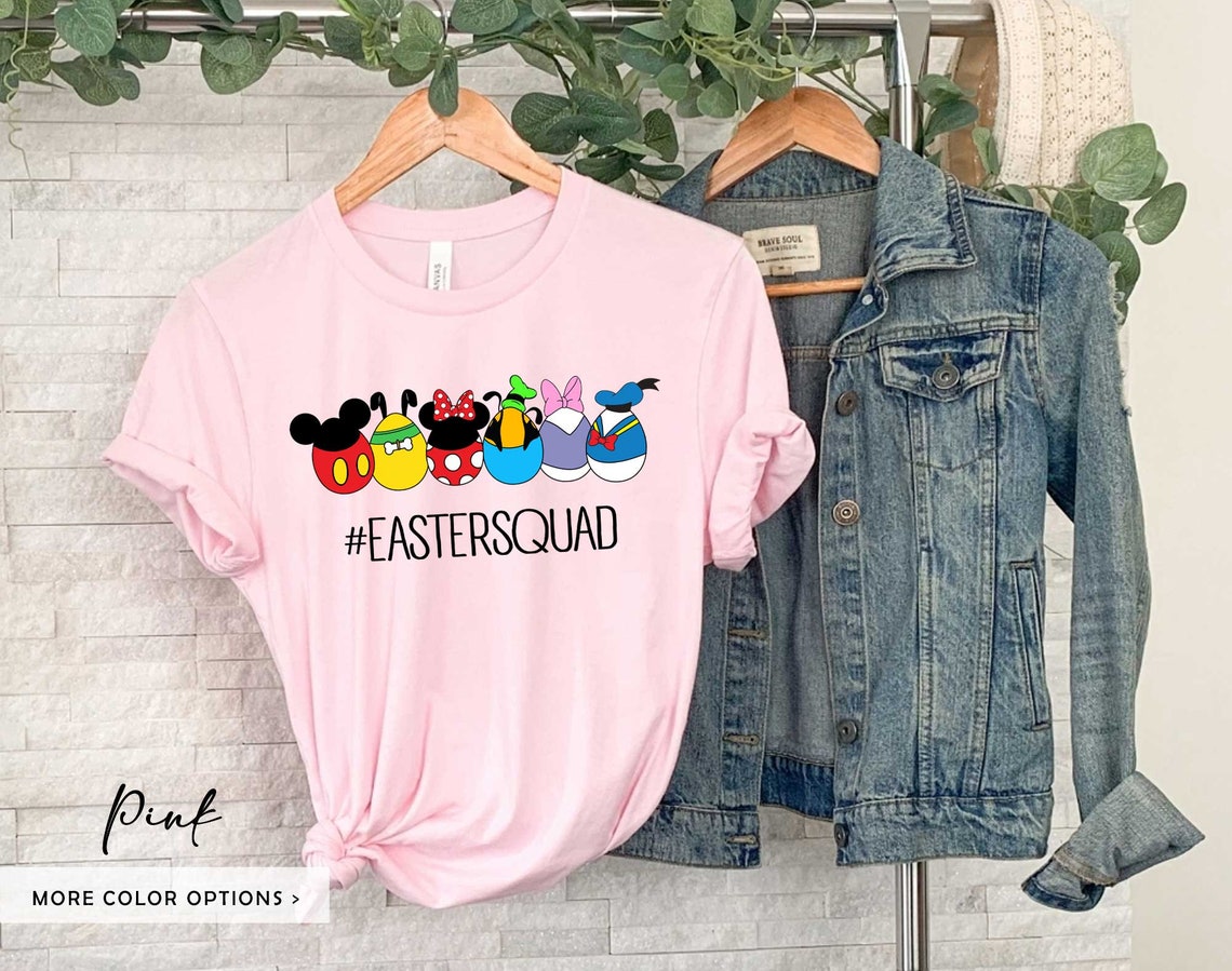 2026 Disney Easter Squad Shirt, Mickey Easter Eggs,disney Easter Shirts ...