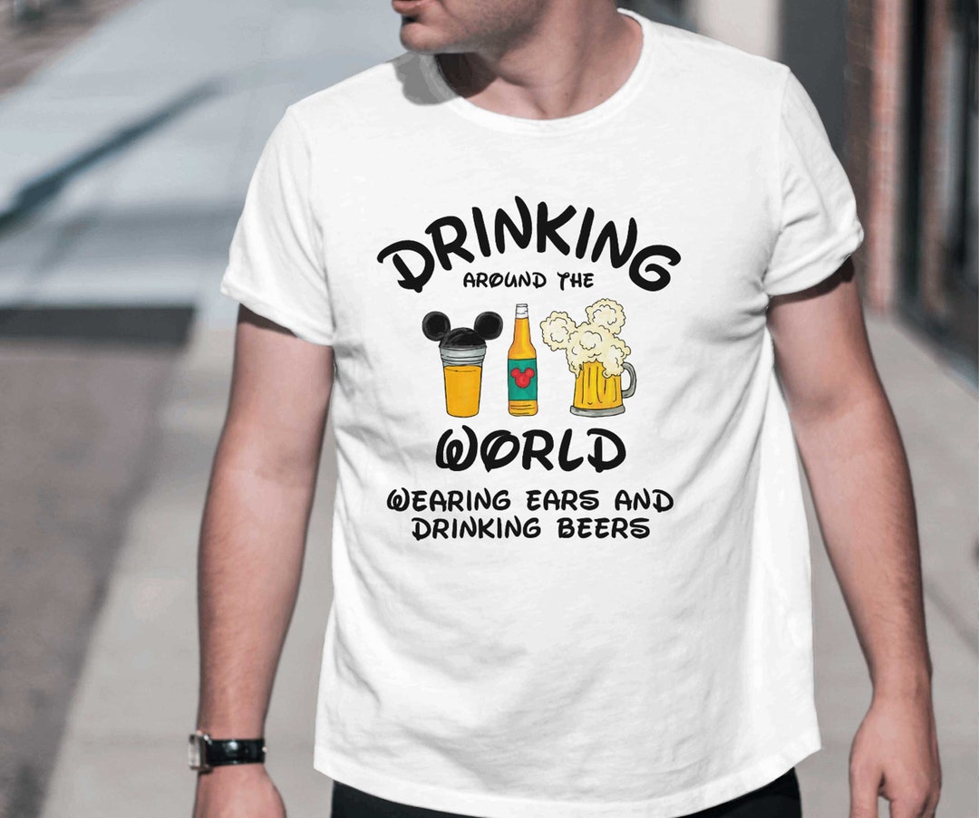 Drinking Around the Worlds Shirt, Wearing Eras and Drinking Beers ...