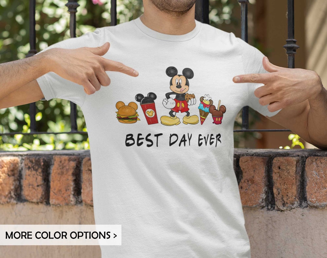 Best Day Ever Mickey Mouse Snacks Shirt, Best Day Ever Disney Shirt ...