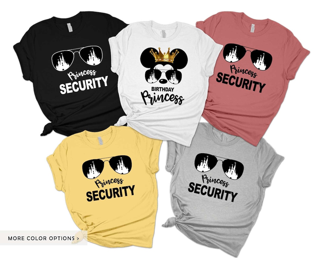 Disney Princess Security Shirt, Princess Protection Shirt, Disney ...