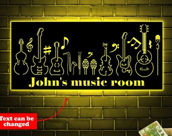 Music Studio Sign - Etsy