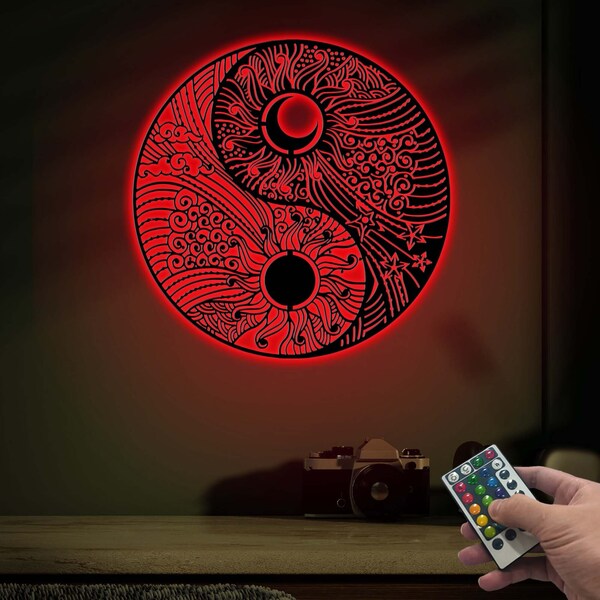 Yin Yang Art - Etsy