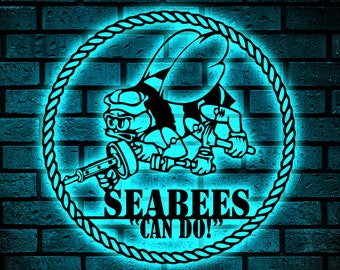 Seabees Can Do Decor - Etsy