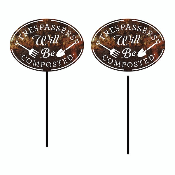 Rusted Metal Sign - Etsy