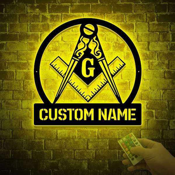 Masonic Metal Decor - Etsy