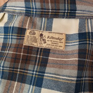Vintage Hector Russell White Brown and Blue Check Scottish Kilt Pleated ...