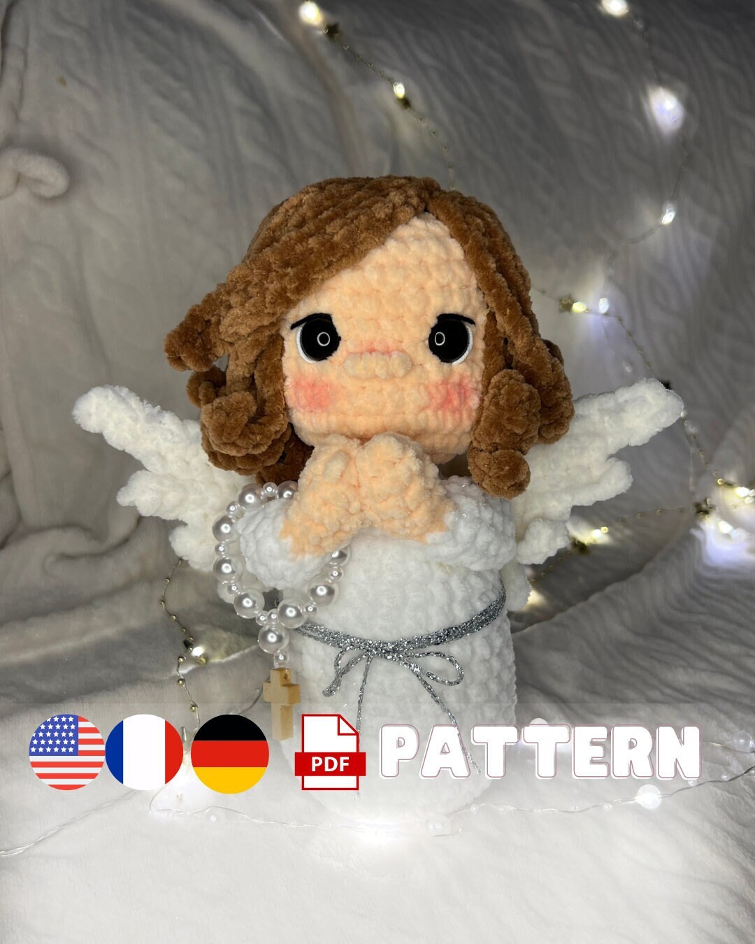 Angel - Amigurumi Crochet Pattern - PDF (english - Us Term, French ...