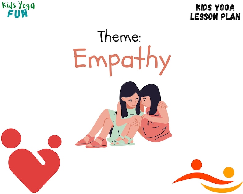 Kids Yoga Lesson Plan - Empathy - Etsy