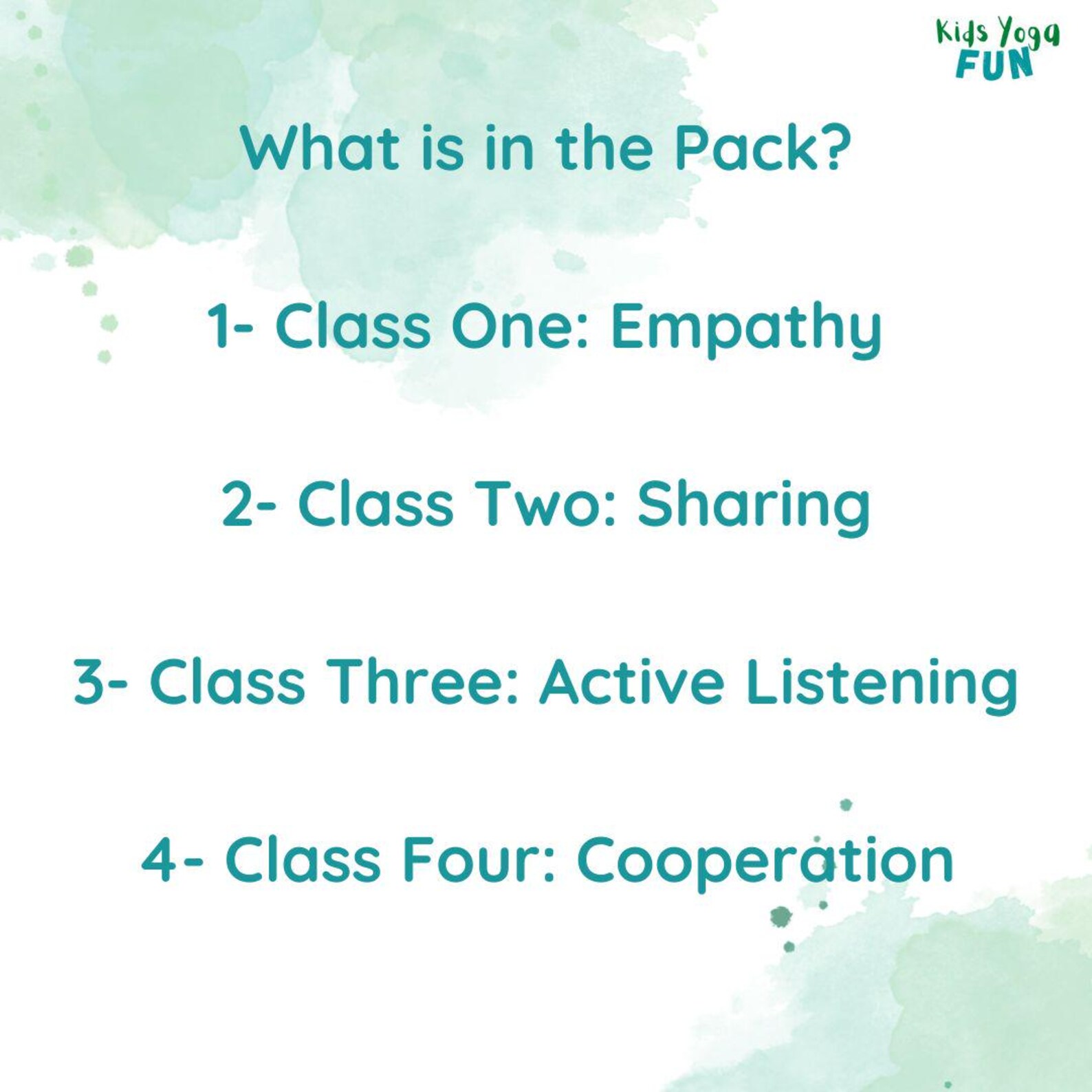 Kids' Yoga Lesson Plan Bundle - Social Skills - Etsy