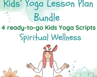 Kids' Yoga Lesson Plan Bundle Social Skills - Etsy