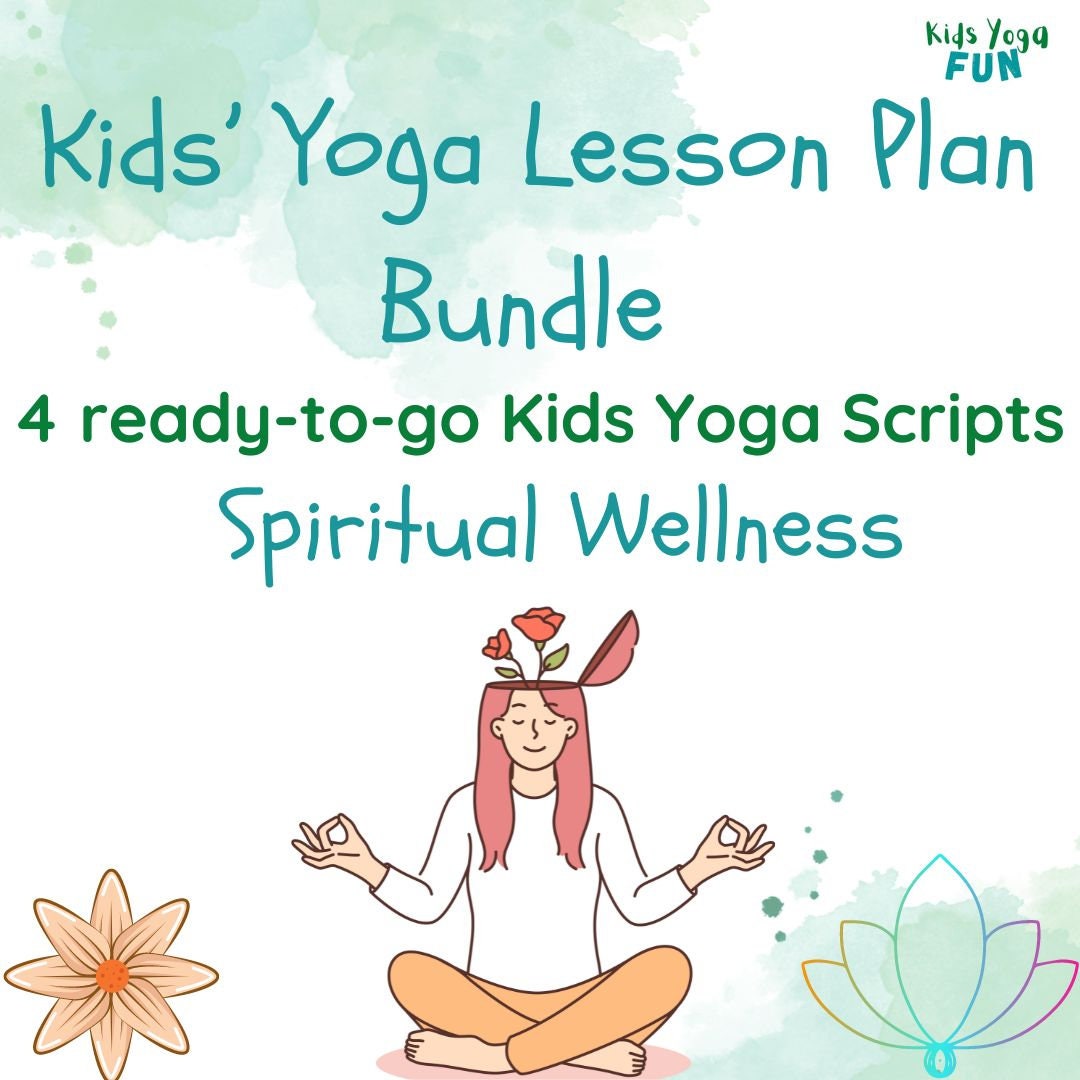 Kids' Yoga Lesson Plan Bundle - Spiritual Wellness - Etsy
