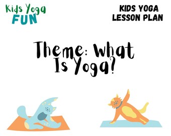 Kids Yoga Lesson Plan - Etsy