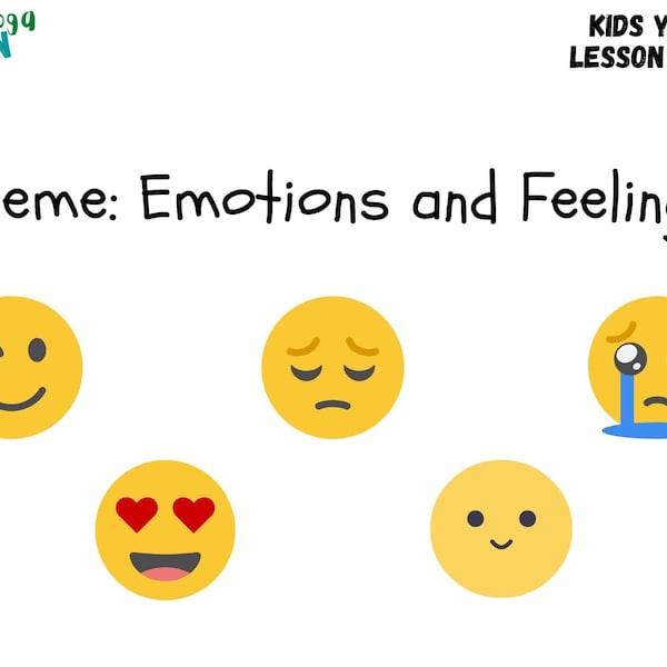 Feelings Lesson Plan - Etsy