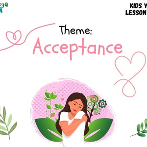 Kids Yoga Lesson Plan - Acceptance - Etsy