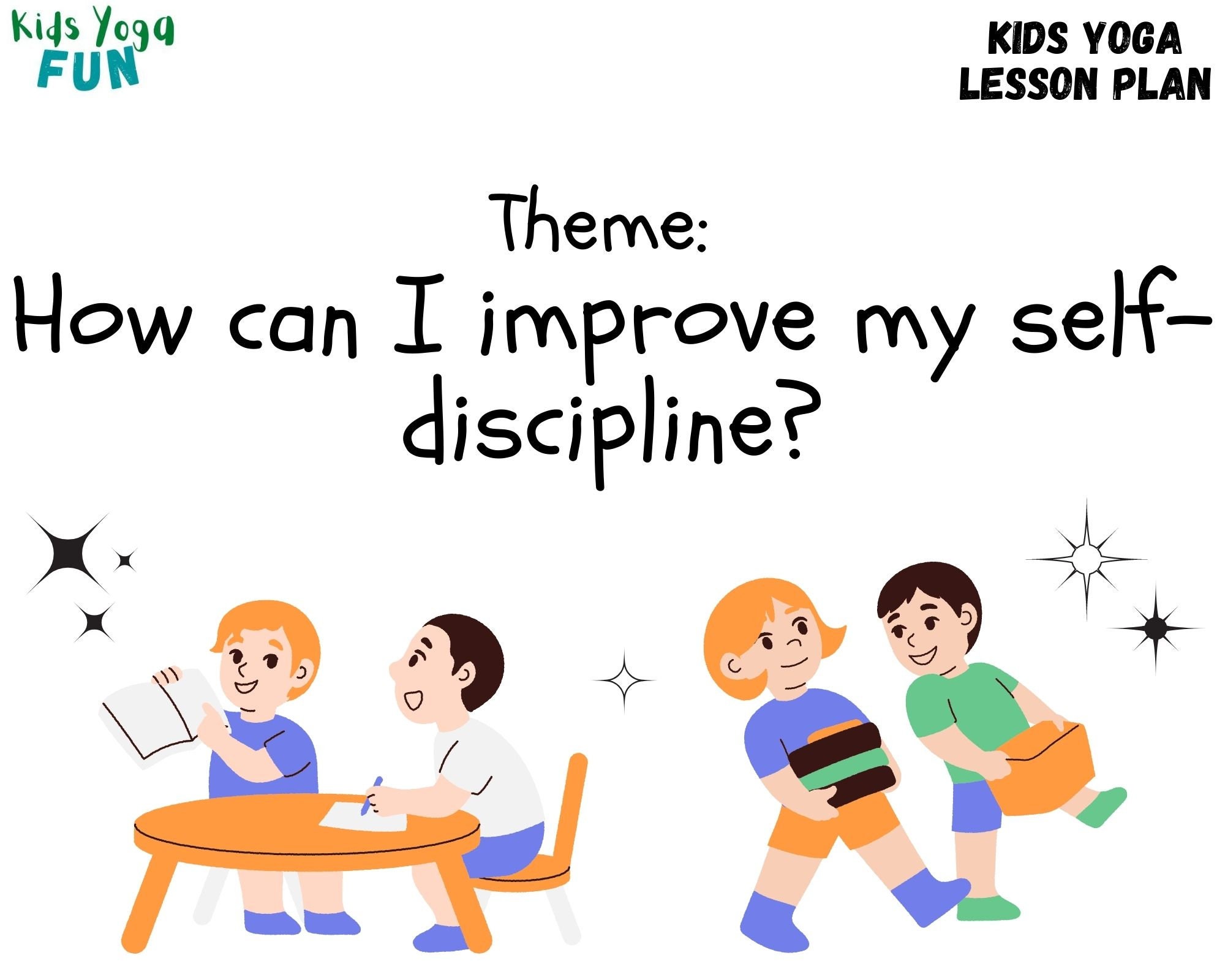 Kids' Yoga Lesson Plan Bundle - Intellectual Wellness - Etsy