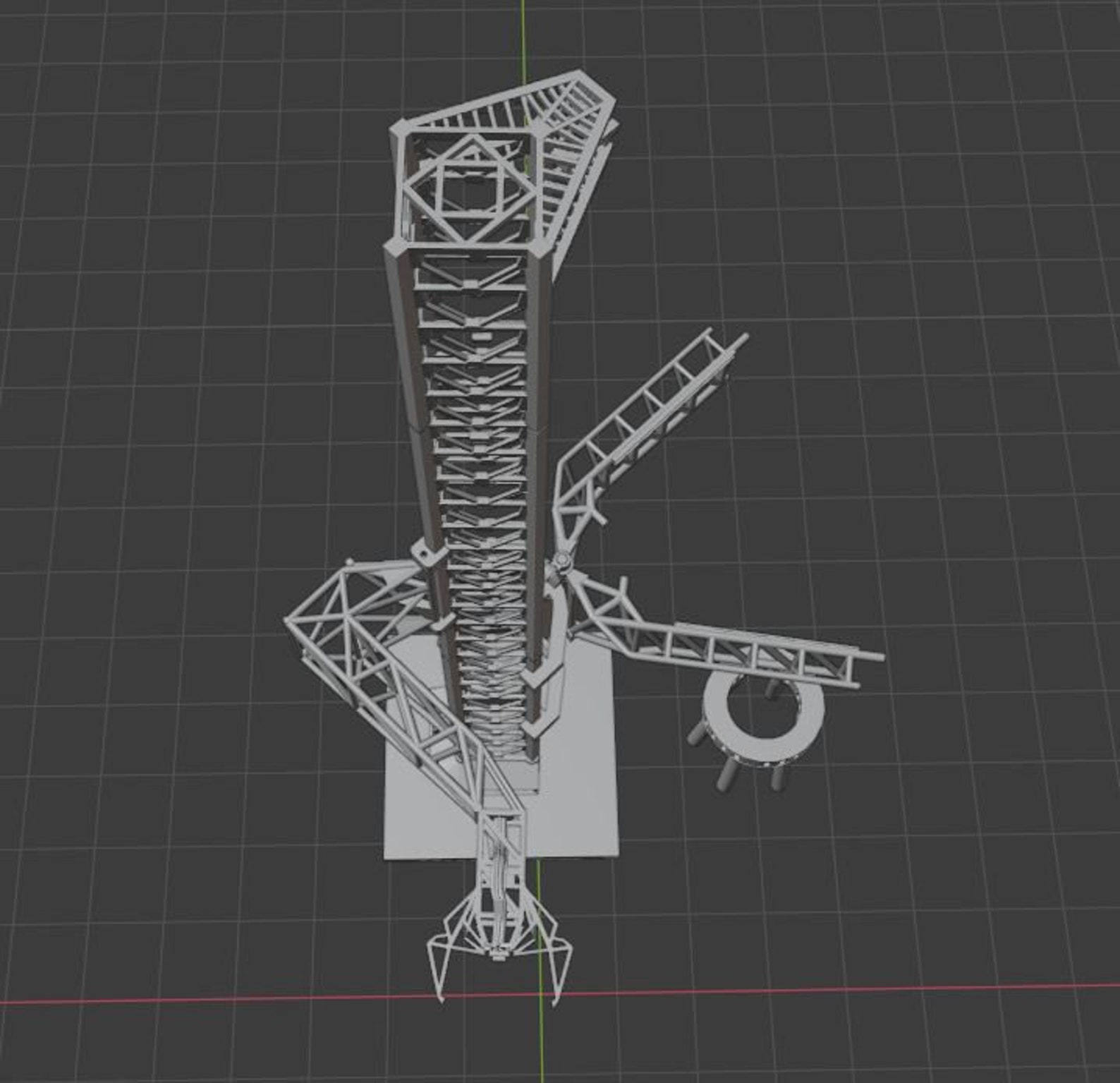Spacex Mechazilla Launch Tower (files for 3D Printing) - Etsy