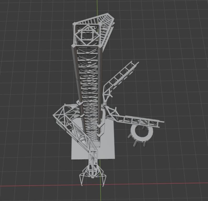 Spacex Mechazilla Launch Tower (files for 3D Printing) - Etsy