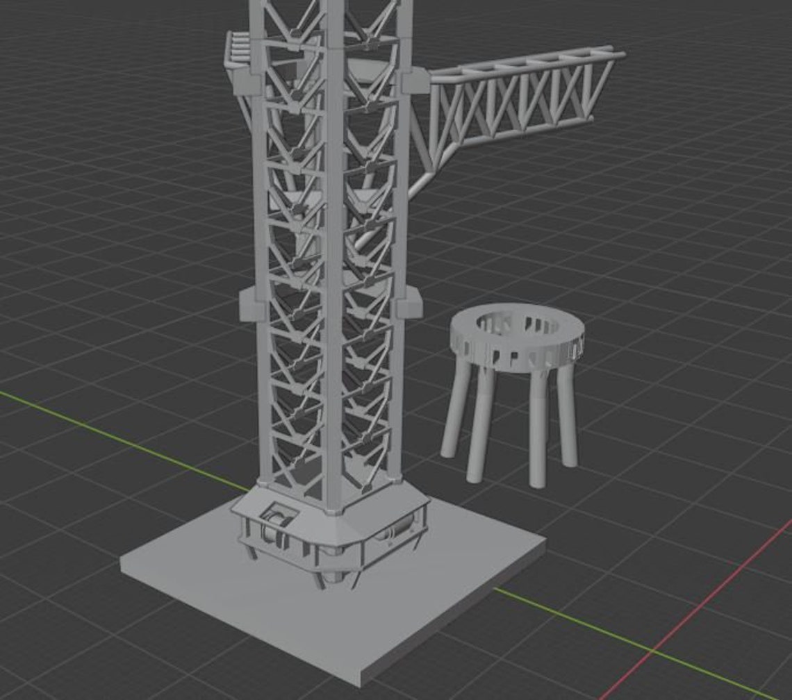 Spacex Mechazilla Launch Tower (files for 3D Printing) - Etsy