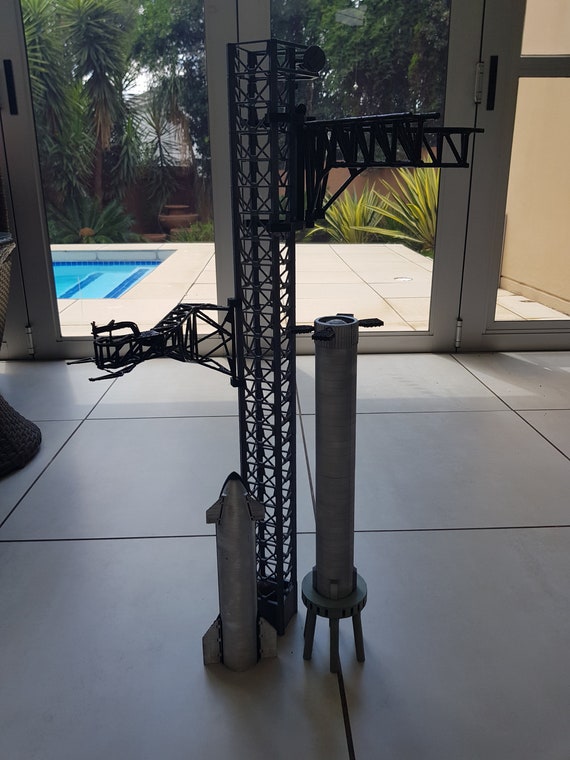 Spacex Mechazilla Launch Tower files for 3D Printing | Etsy